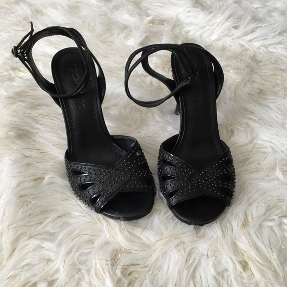 Coach | Shoes | Coach 295 Heel Sandal With Prairie Rivets | Poshmark